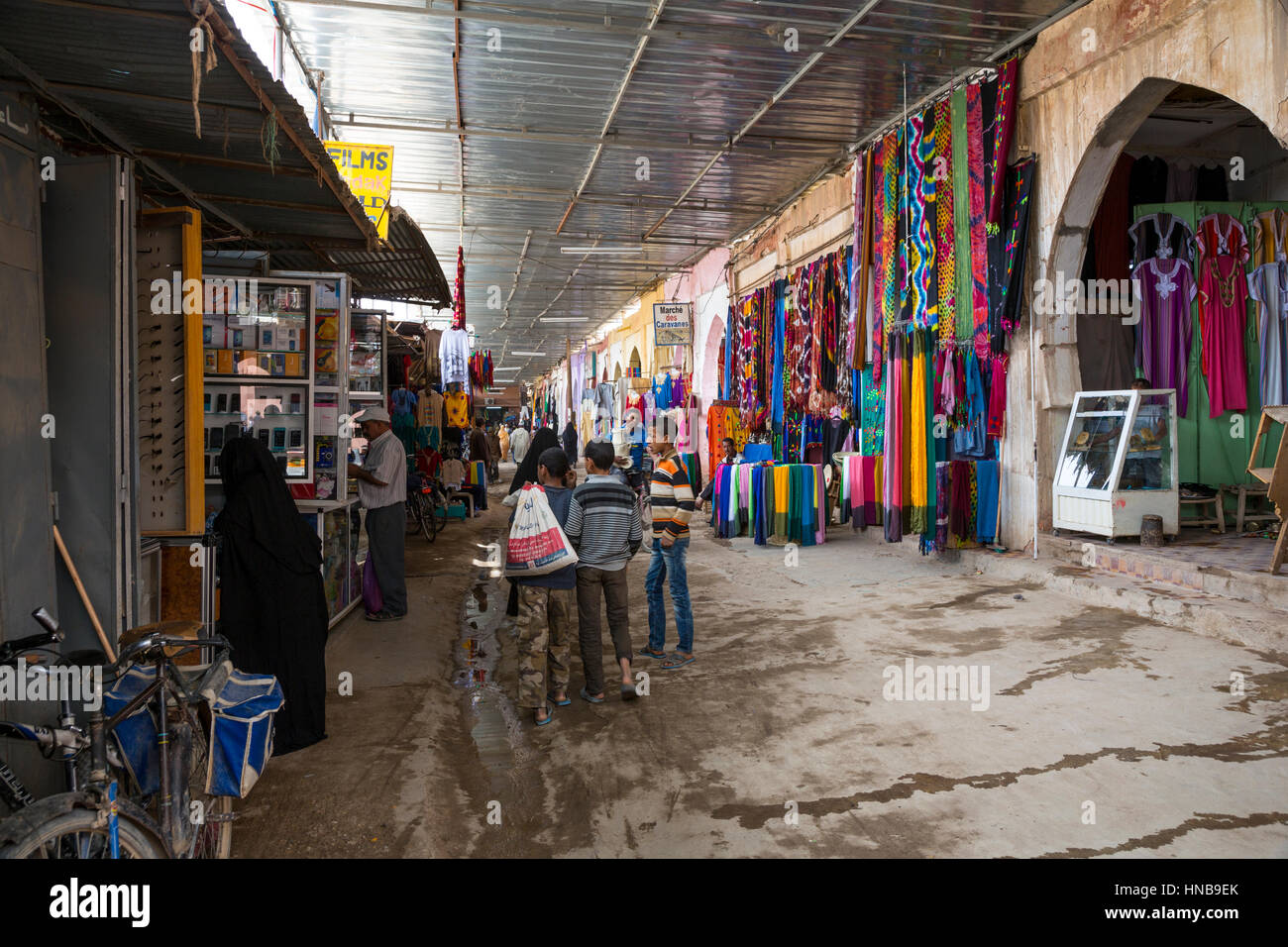 Rissani, Morocco. Market Scene Stock Photo - Alamy