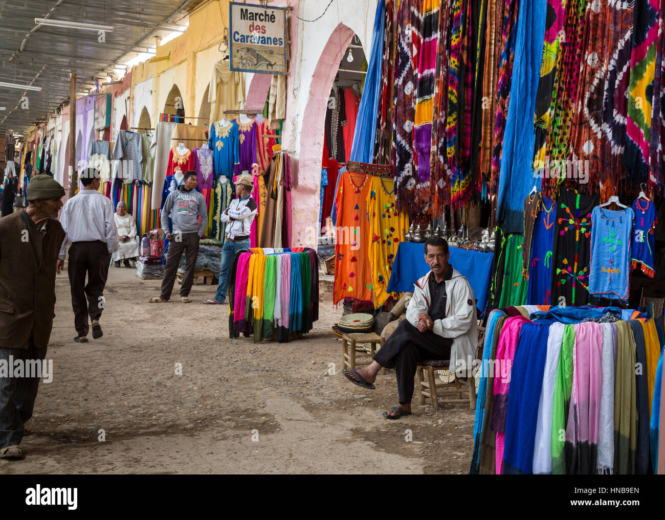 Rissani, Morocco. Market Scene Stock Photo: 133629293 - Alamy