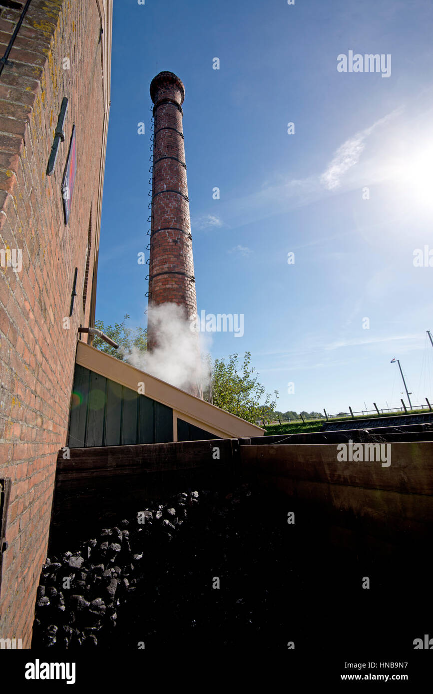 A traditional vintage coal factory The Netherlands Stock Photo - Alamy