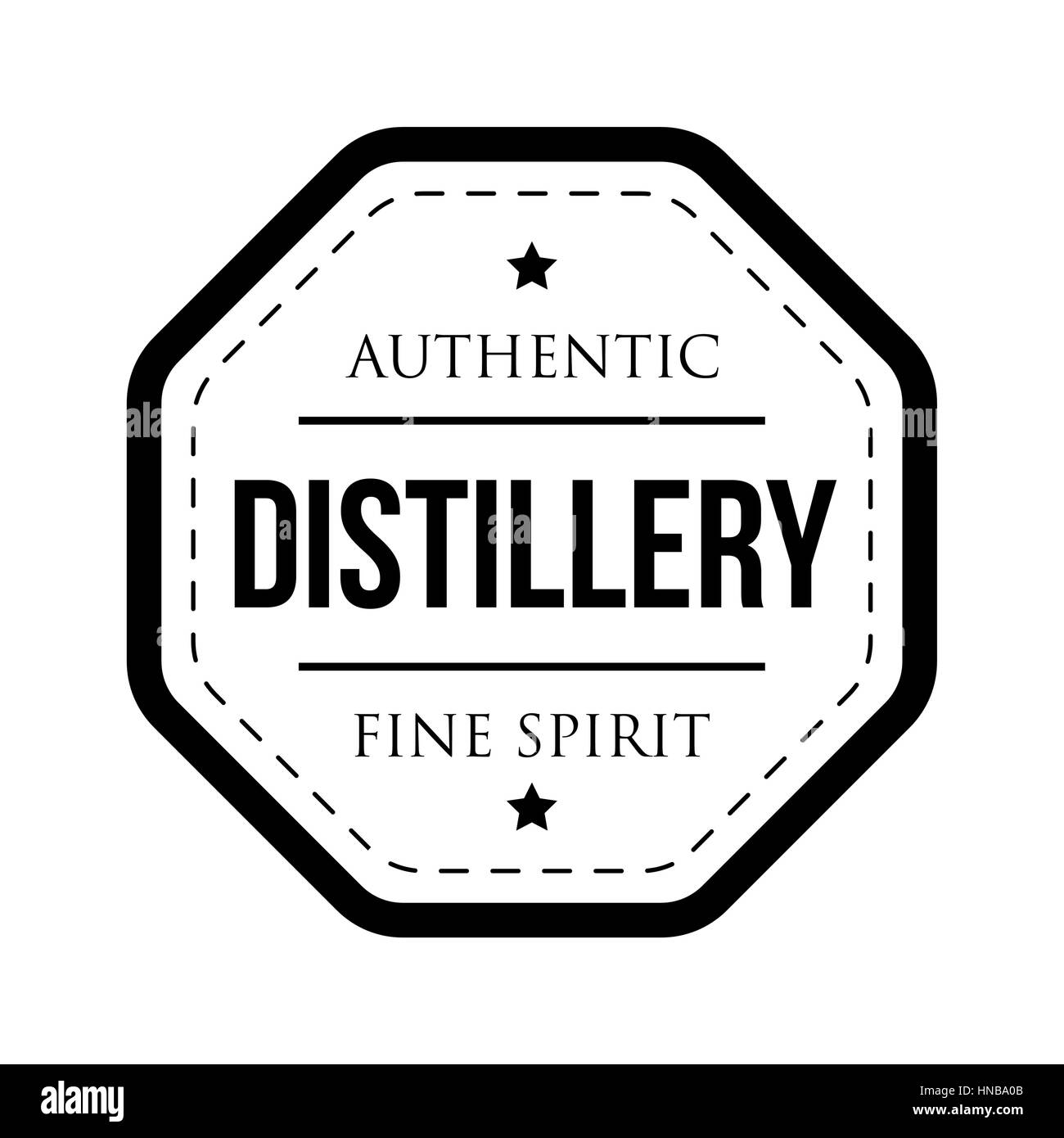 Distillery vintage logo vector hi-res stock photography and images - Alamy