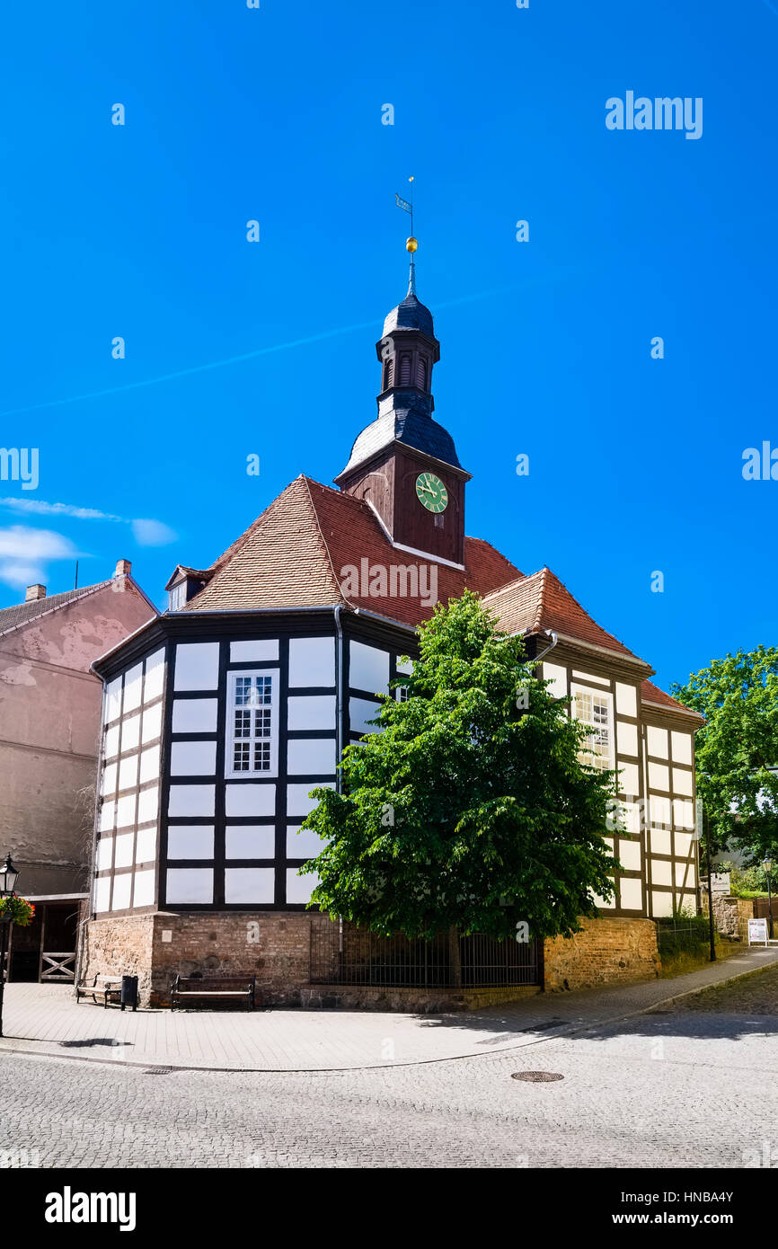 Concert hall in former St. Georg Church, Bad Freienwalde, Brandenburg ...