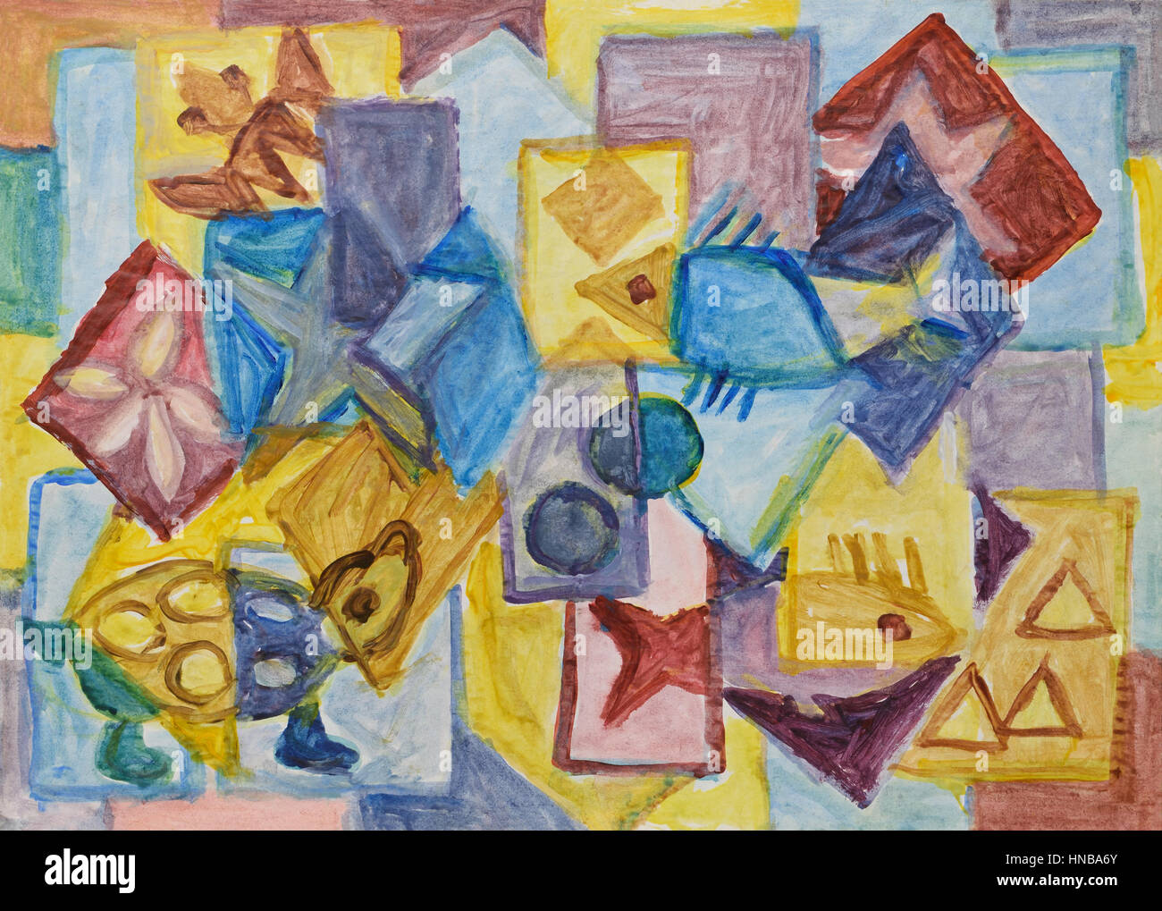 Cubist painting hi-res stock photography and images - Alamy