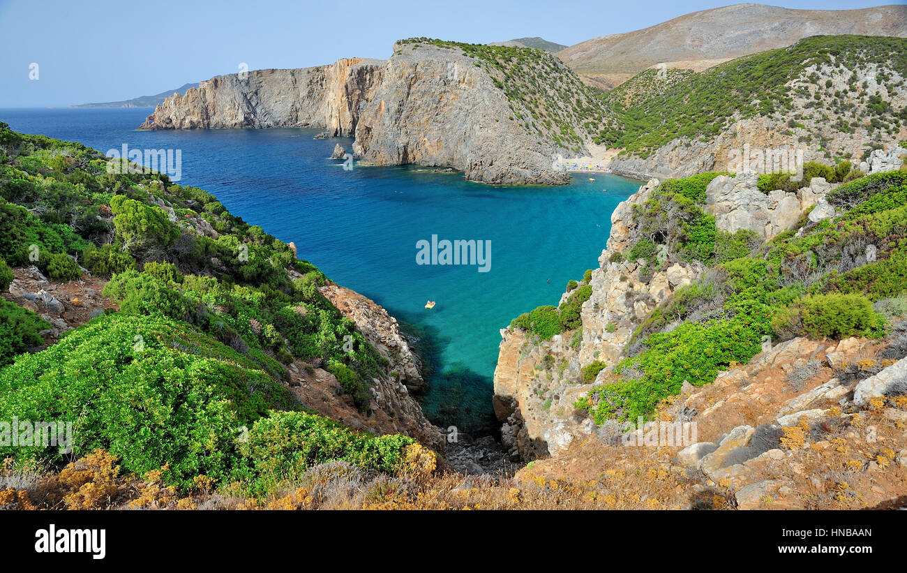 Sea of Sardinia island, Italy Stock Photo - Alamy