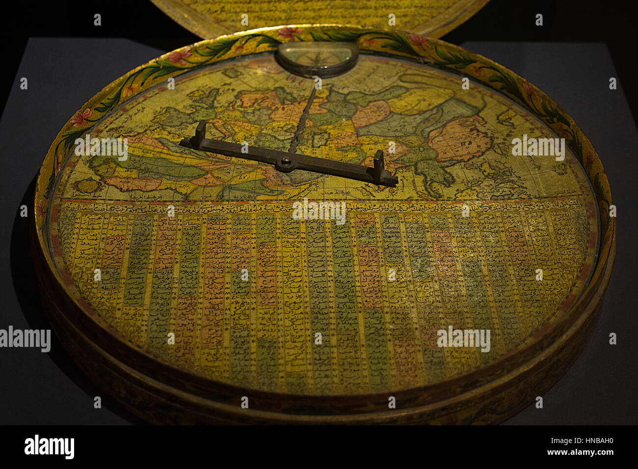 The first compass of the ottoman empire Stock Photo - Alamy