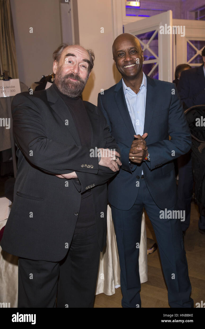 Celebrities attending the Blankenese New Year's Reception 2017 at Hotel ...