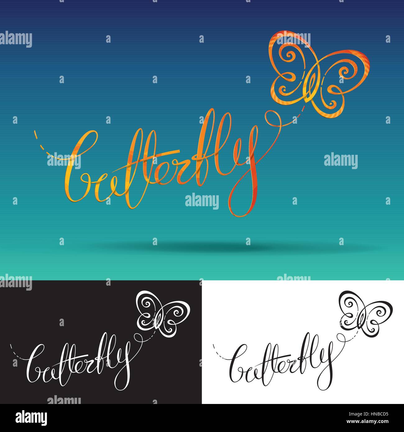 Positive negative line vector Stock Vector Images - Alamy