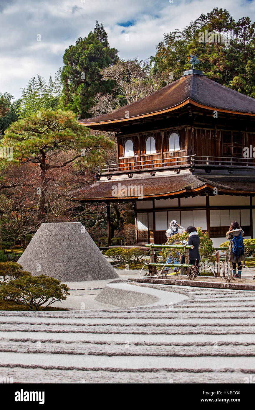 Ginkakuji garden in zen style hi-res stock photography and images - Alamy