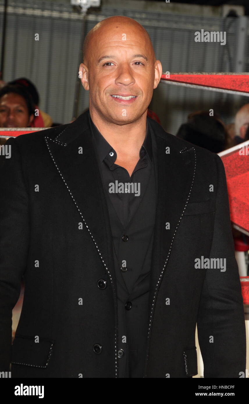 The European Premiere of 'xXx: Return Of Xander Cage' held at the ...