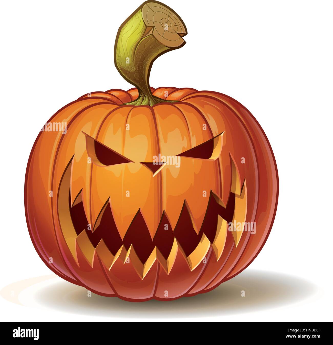 Scary Jack O Lantern Cartoon