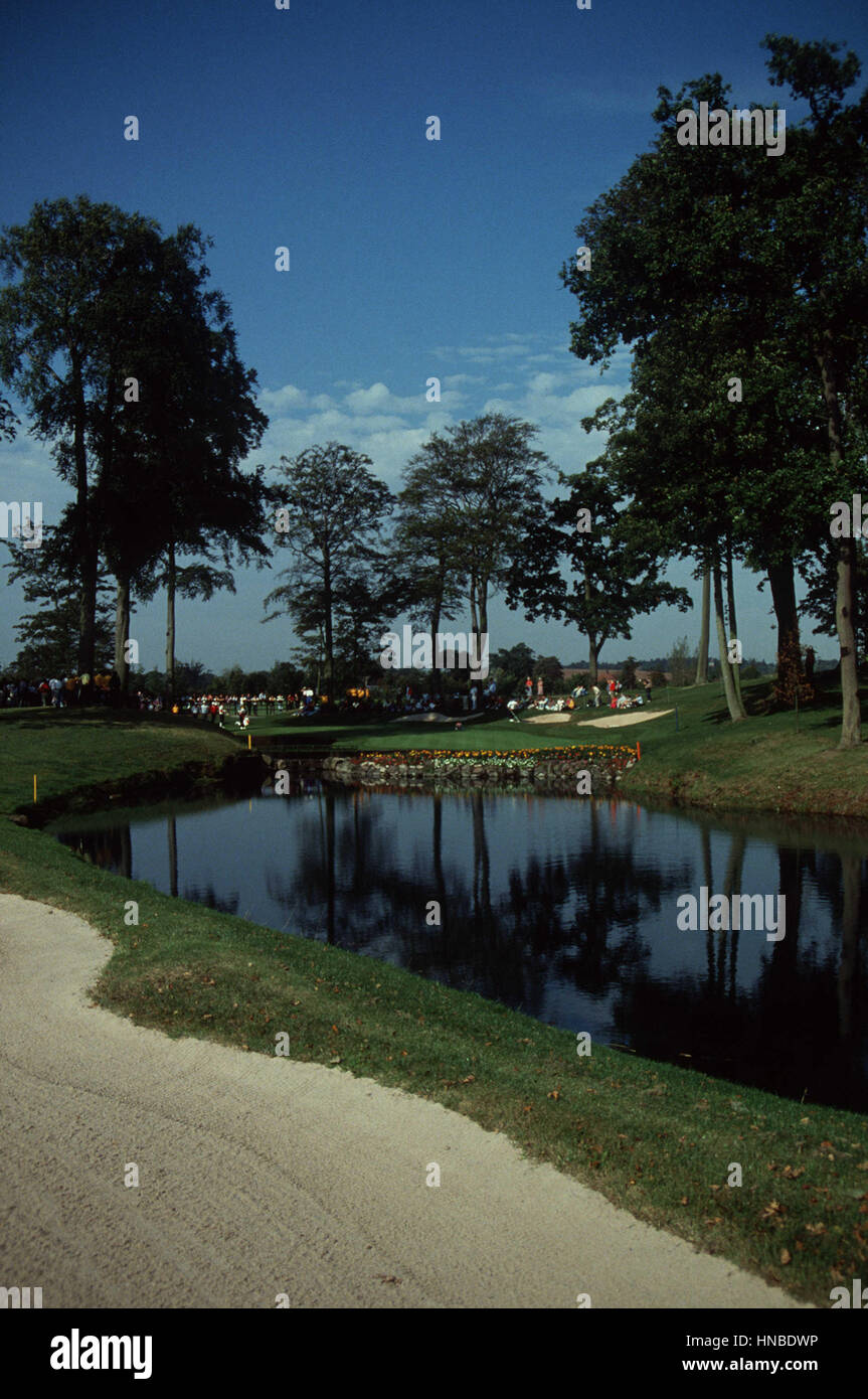 THE BELFRY 10TH HOLE RYDER CUP 20 September 1989 Stock Photo - Alamy