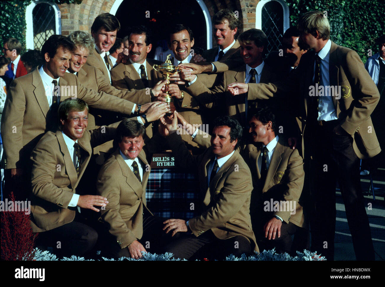 EUROPE TEAM RYDER CUP 24 September 1985 Stock Photo - Alamy