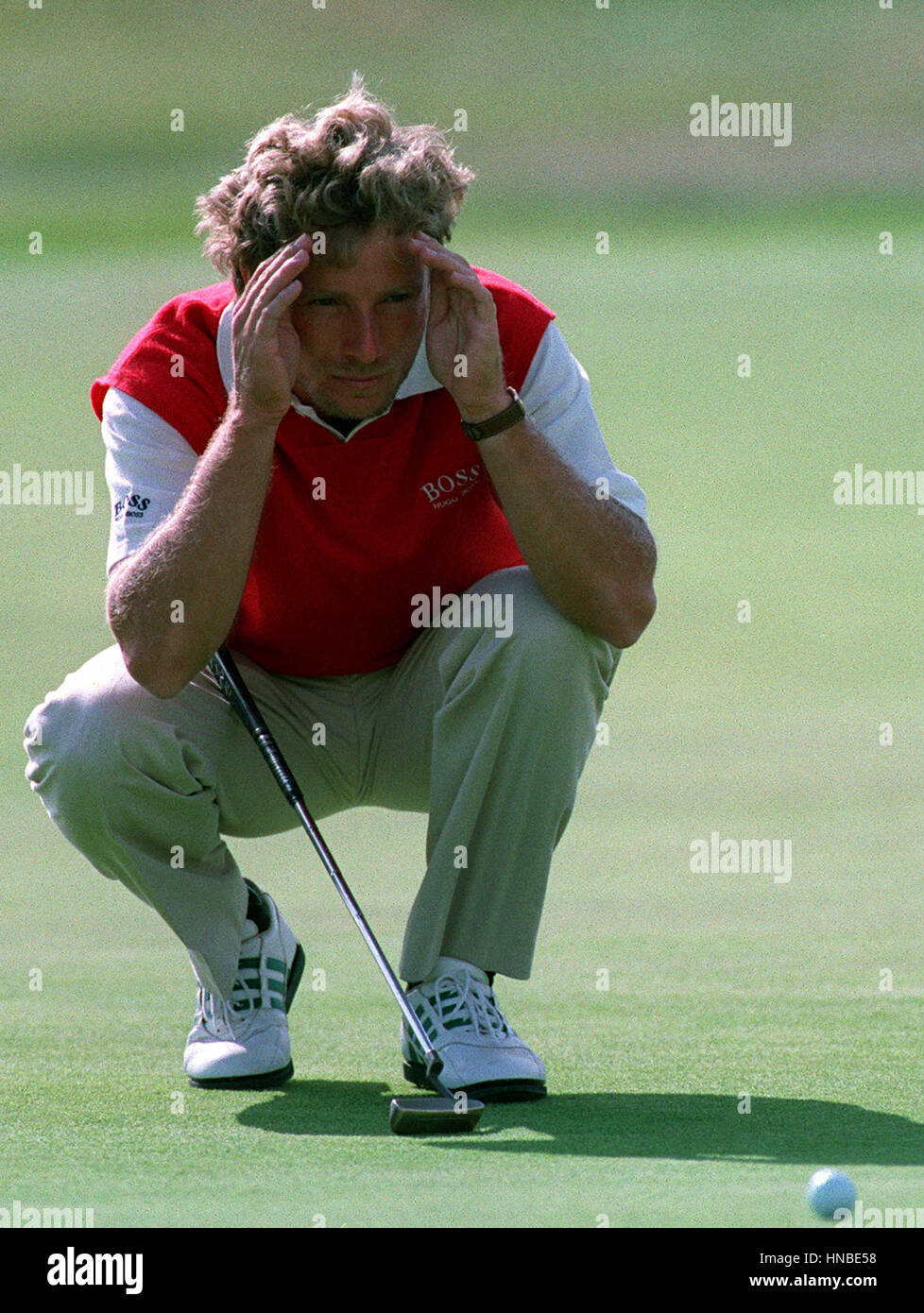 BERNHARD LANGER BRITISH OPEN MUIRFIELD 21 July 1992 Stock Photo - Alamy