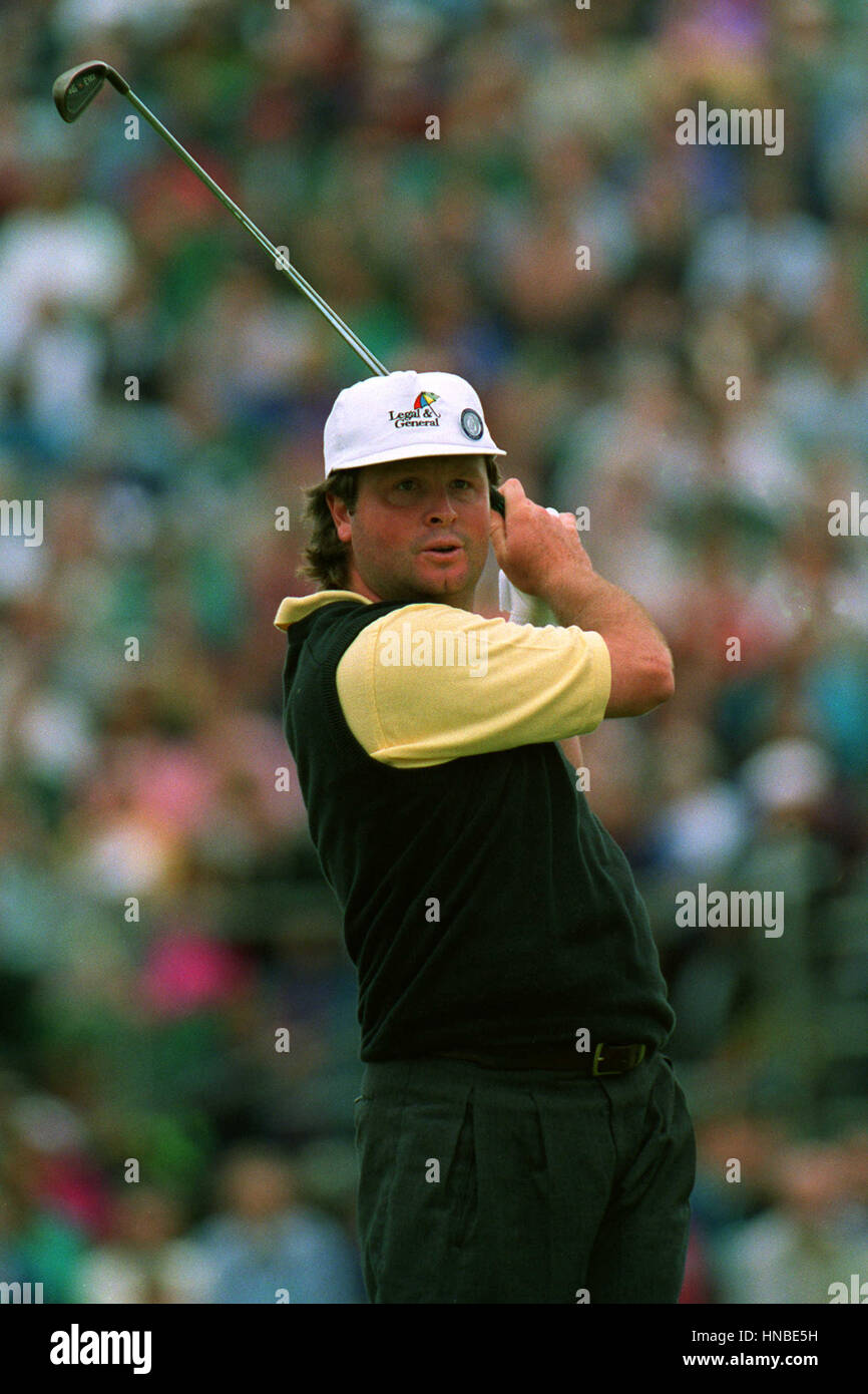 WAYNE RILEY BRITISH OPEN MUIRFIELD 23 July 1992 Stock Photo - Alamy