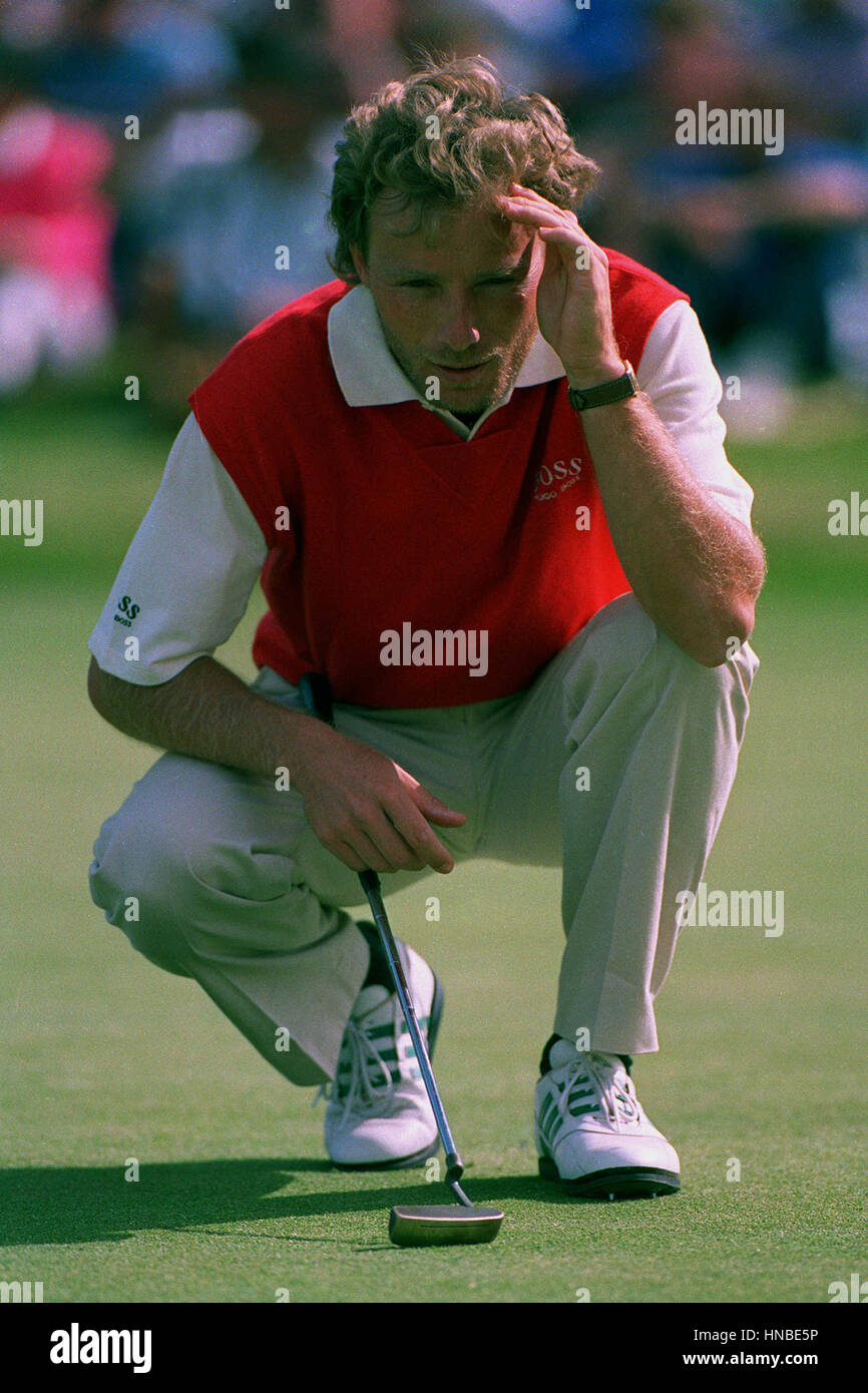 BERNHARD LANGER BRITISH OPEN MUIRFIELD 23 July 1992 Stock Photo - Alamy