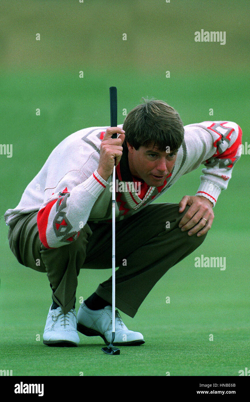 PAUL AZINGER BRITISH OPEN CHAMPIONSHIP 23 July 1992 Stock Photo - Alamy