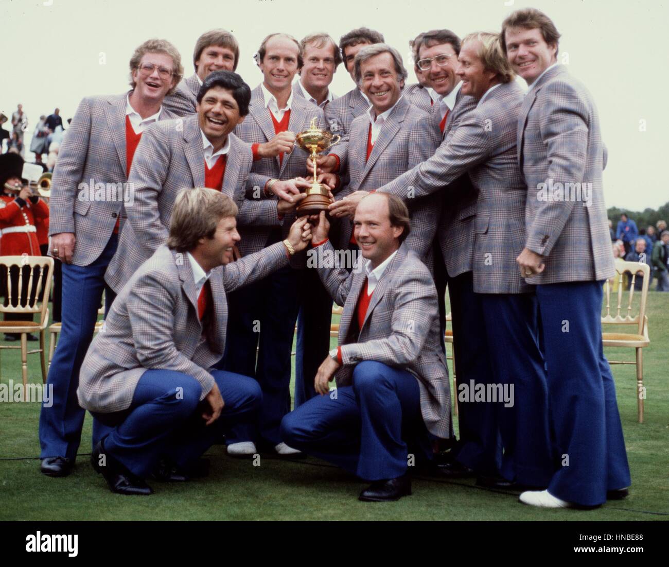 UNITED STATES WINNING TEAM RYDER CUP 20 September 1981 Stock Photo - Alamy