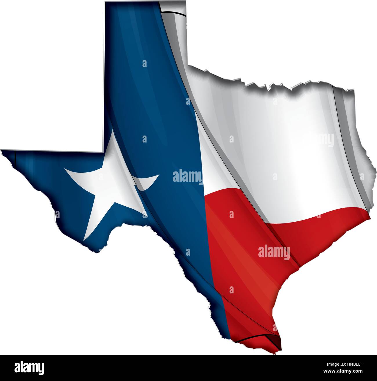 Alamo on a map Stock Vector Images - Alamy