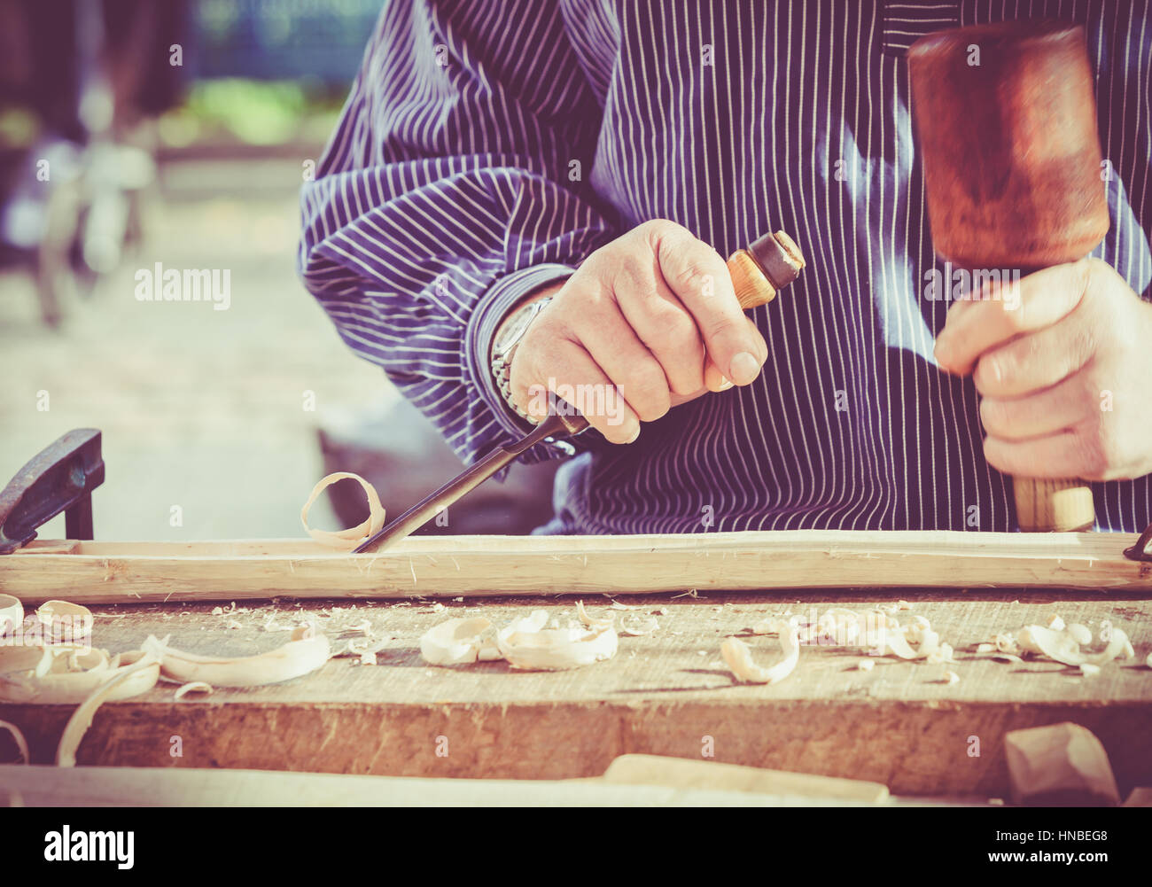 Gouge wood chisel carpenter tool hi-res stock photography and images ...