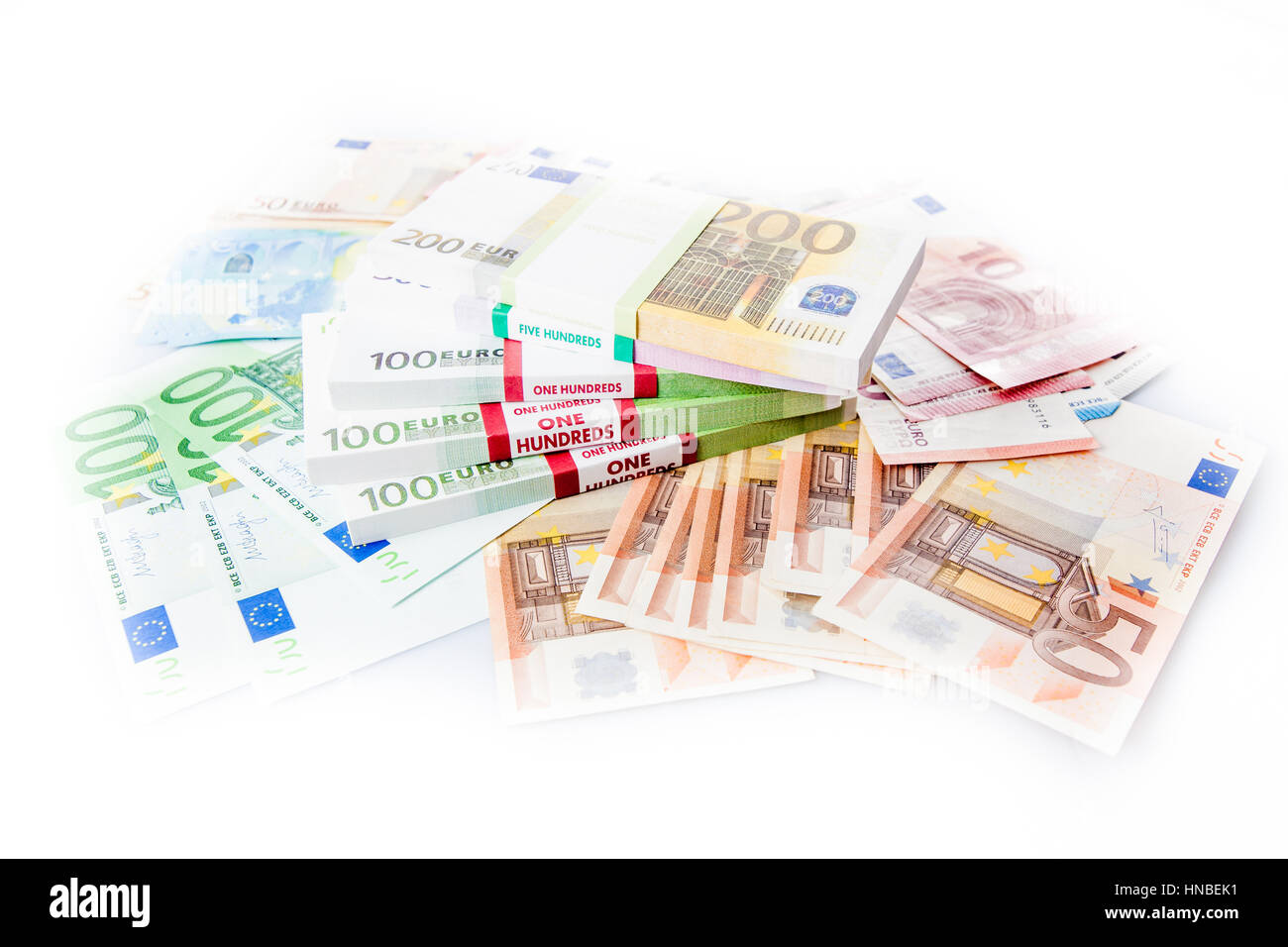 cash money. euro bills. Euro currency money Stock Photo - Alamy