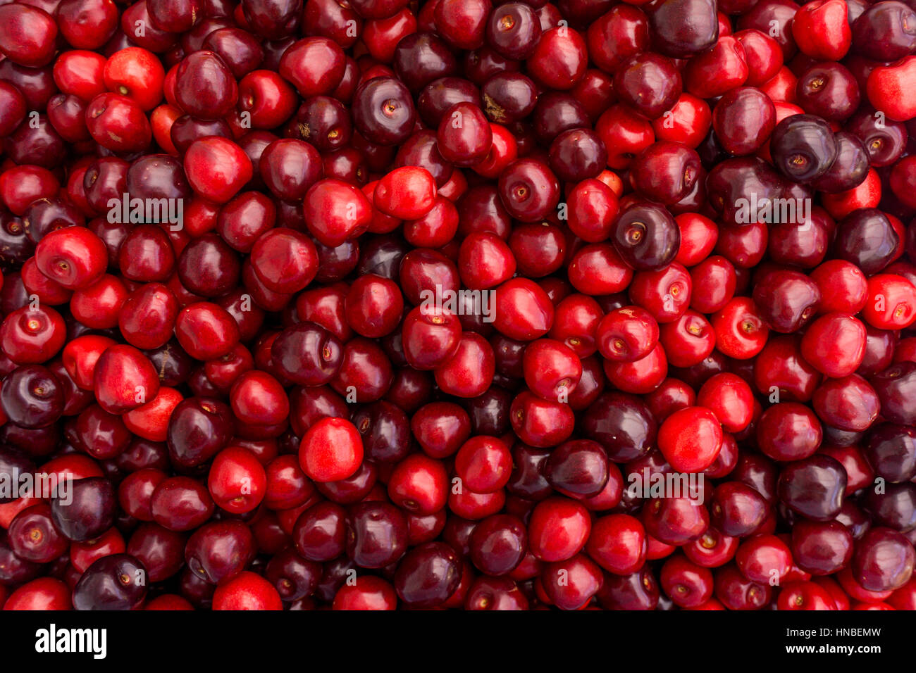 Sweet cherry background. ripe cherries Stock Photo - Alamy