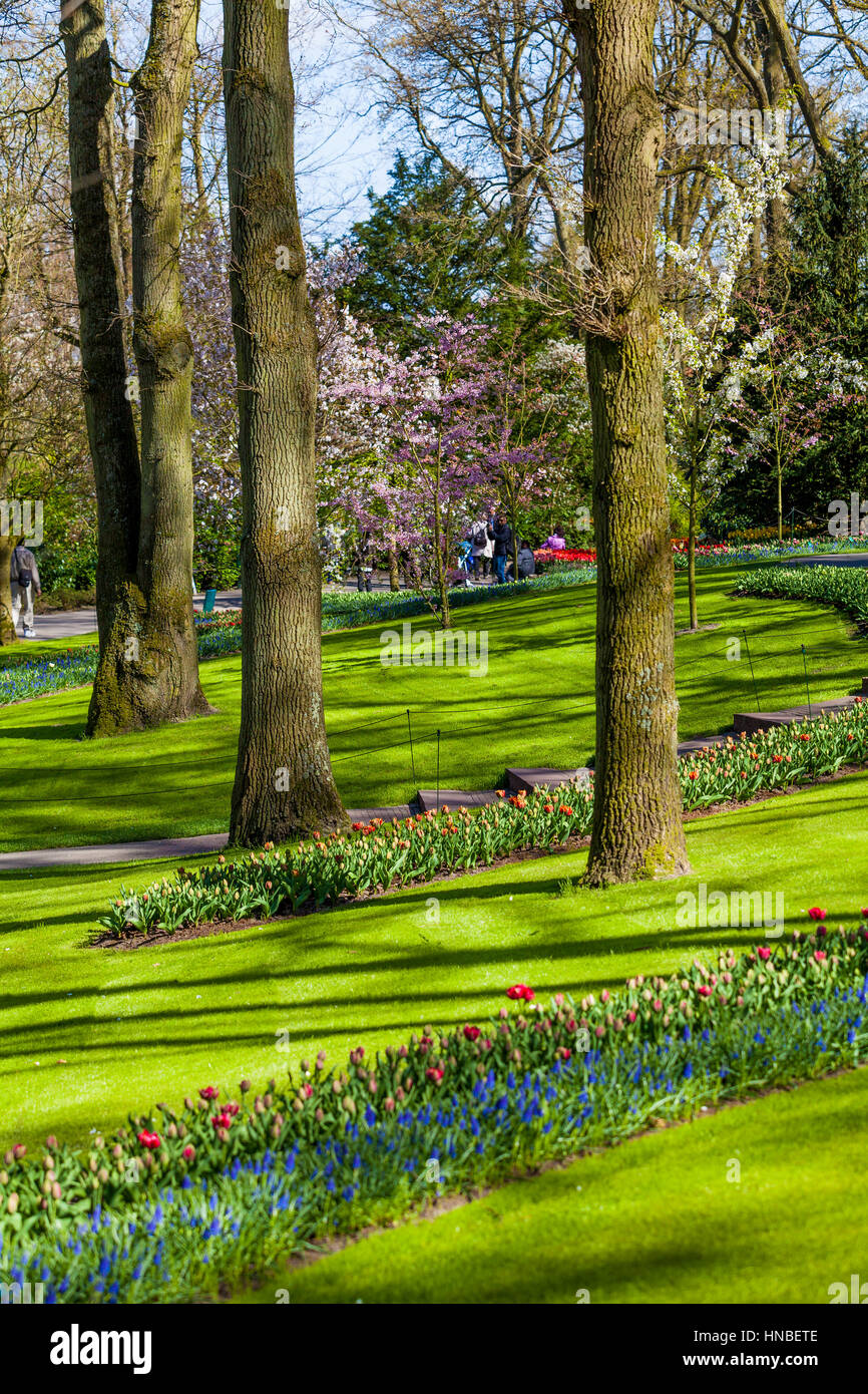 Landscaped Formal Garden. Park. Beautiful Garden Stock Photo - Alamy