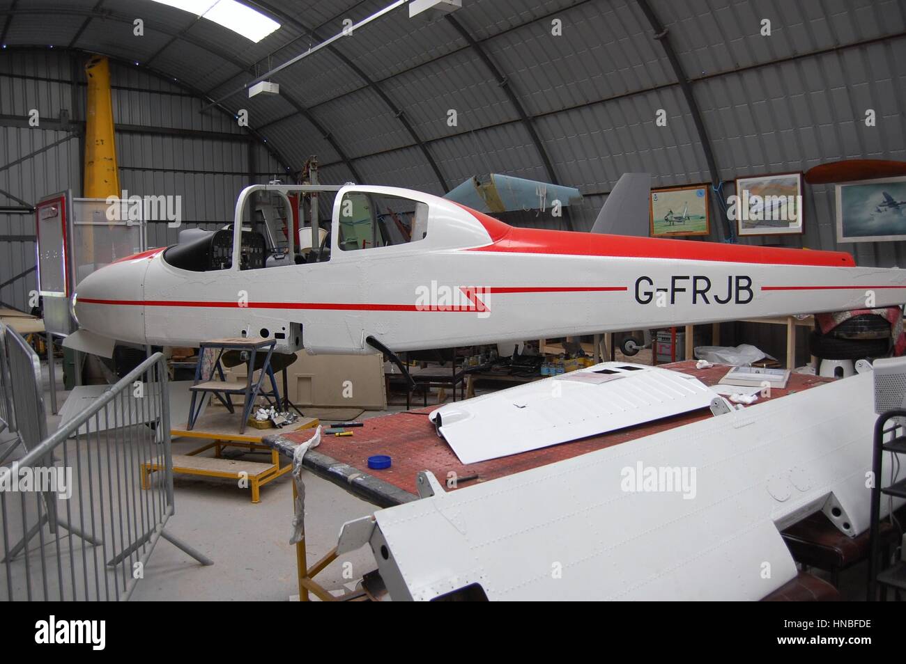 This British prototype light-twin aircraft the Britten SA-1 Sheriff ...