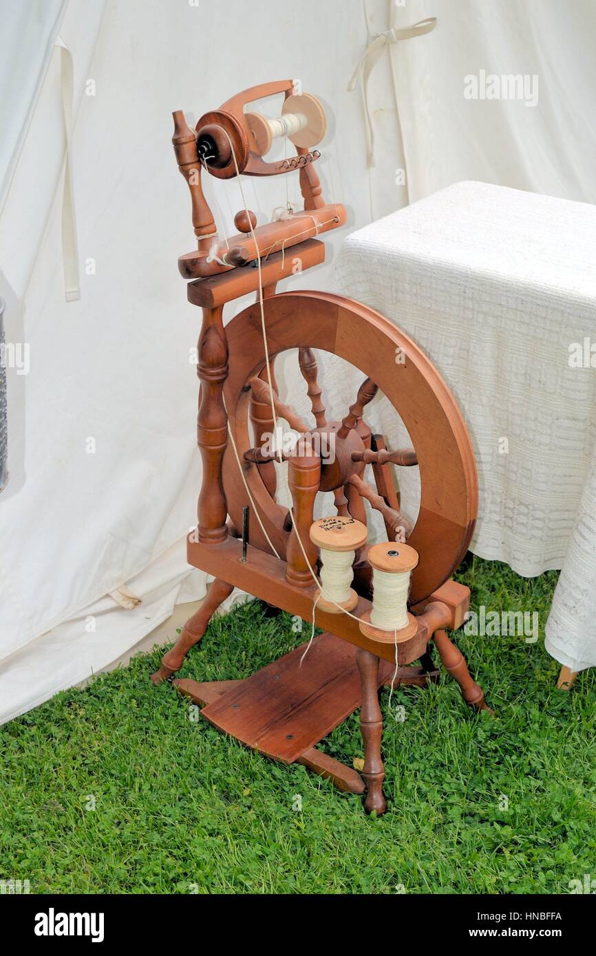 Fibres are combed before spinning hi-res stock photography and images ...