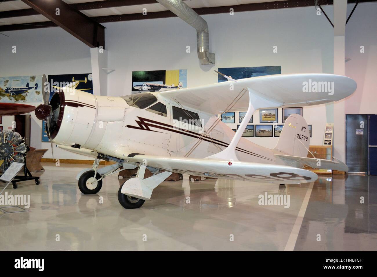 Beechcraft staggerwing hi-res stock photography and images - Alamy