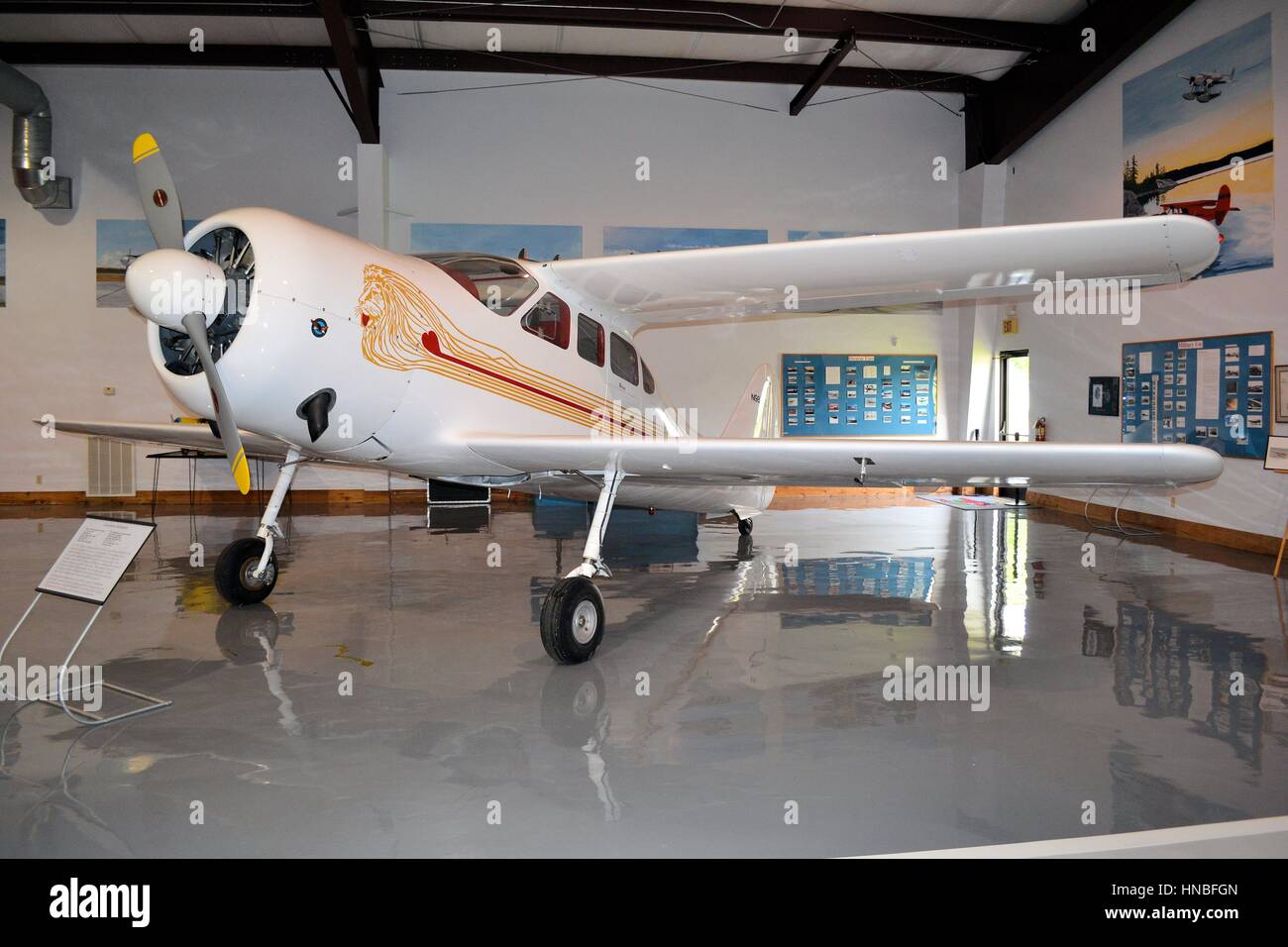 Griffon Aerospace Lionheart at the Beechcraft Heritage Museum, Tullahoma, Tennessee, USA Stock ...