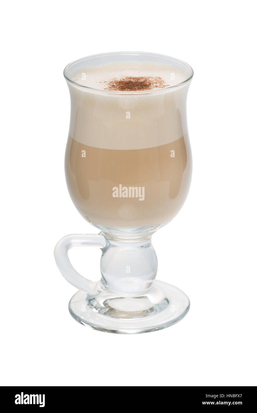 Glass coffee mug in Cut Out Stock Images & Pictures - Alamy