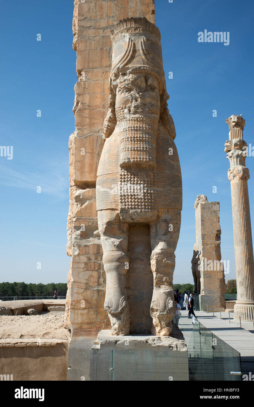 Persepolis terrace hi-res stock photography and images - Alamy