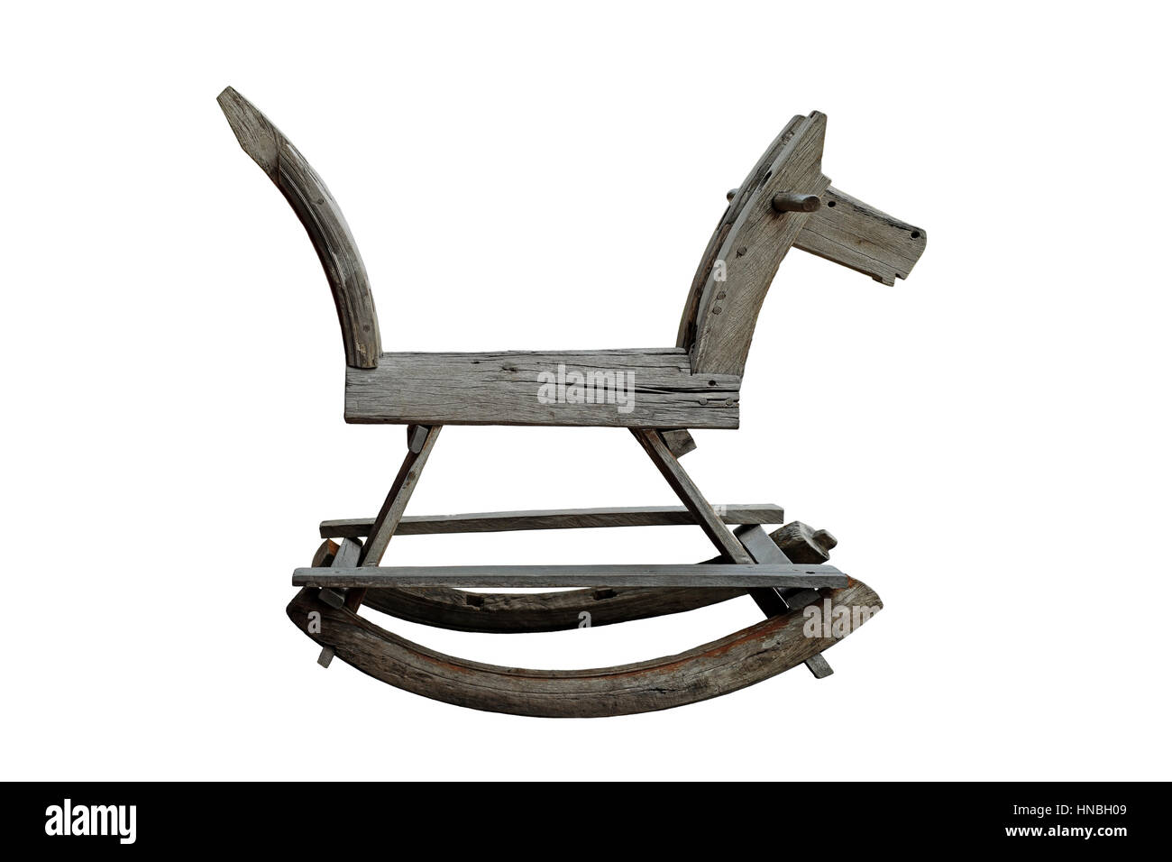 Wooden rocking horse hi-res stock photography and images - Alamy