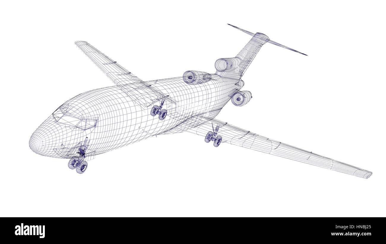 Aircraft analysis Cut Out Stock Images & Pictures - Alamy