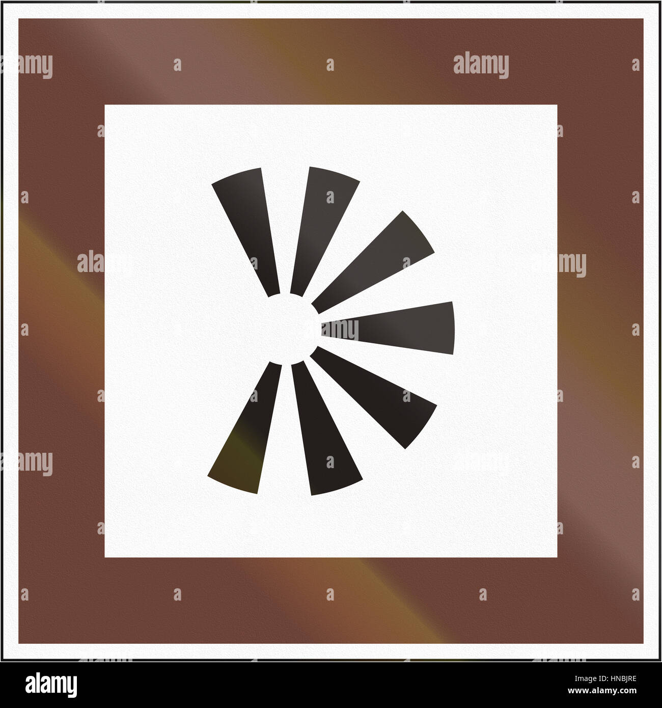 Road sign used in Hungary - Scenic outlook Stock Photo - Alamy