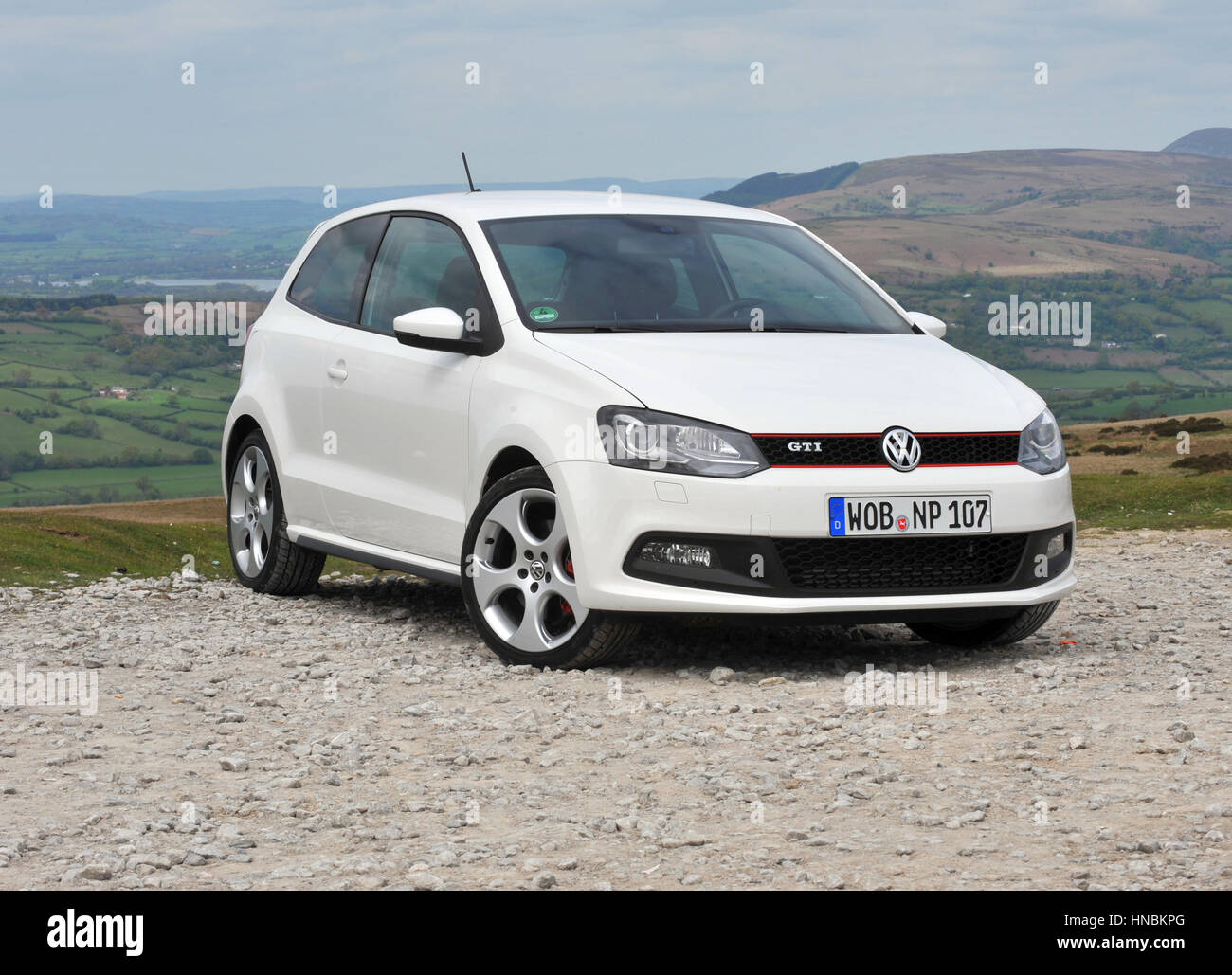 2010 VW Volkswagen Polo GTi Stock Photo - Alamy