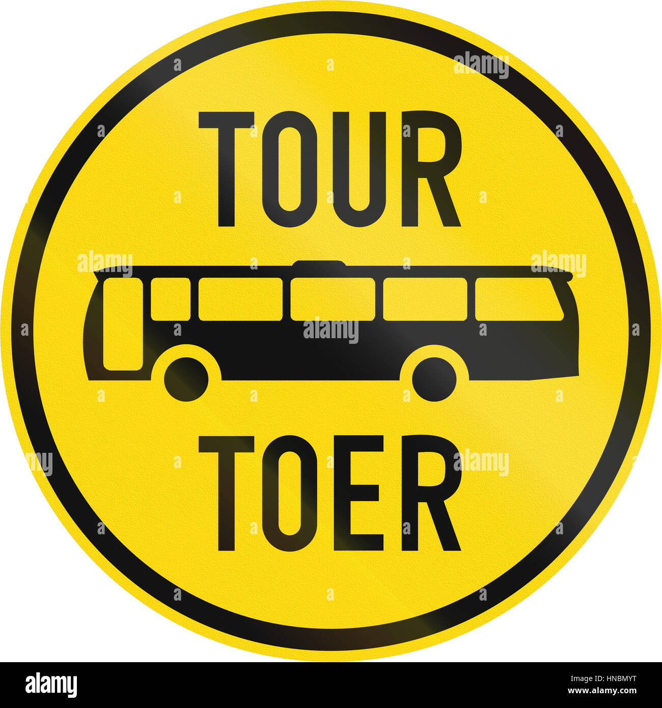 Temporary road sign used in the African country of Botswana - Tour ...