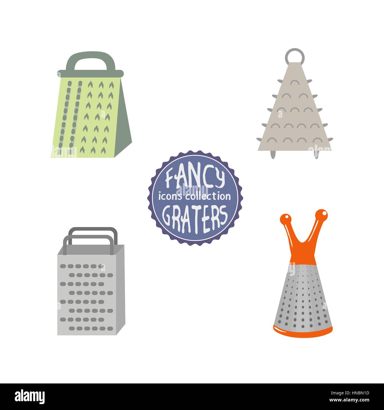 Kitchen utensils on modern Stock Vector Images - Alamy