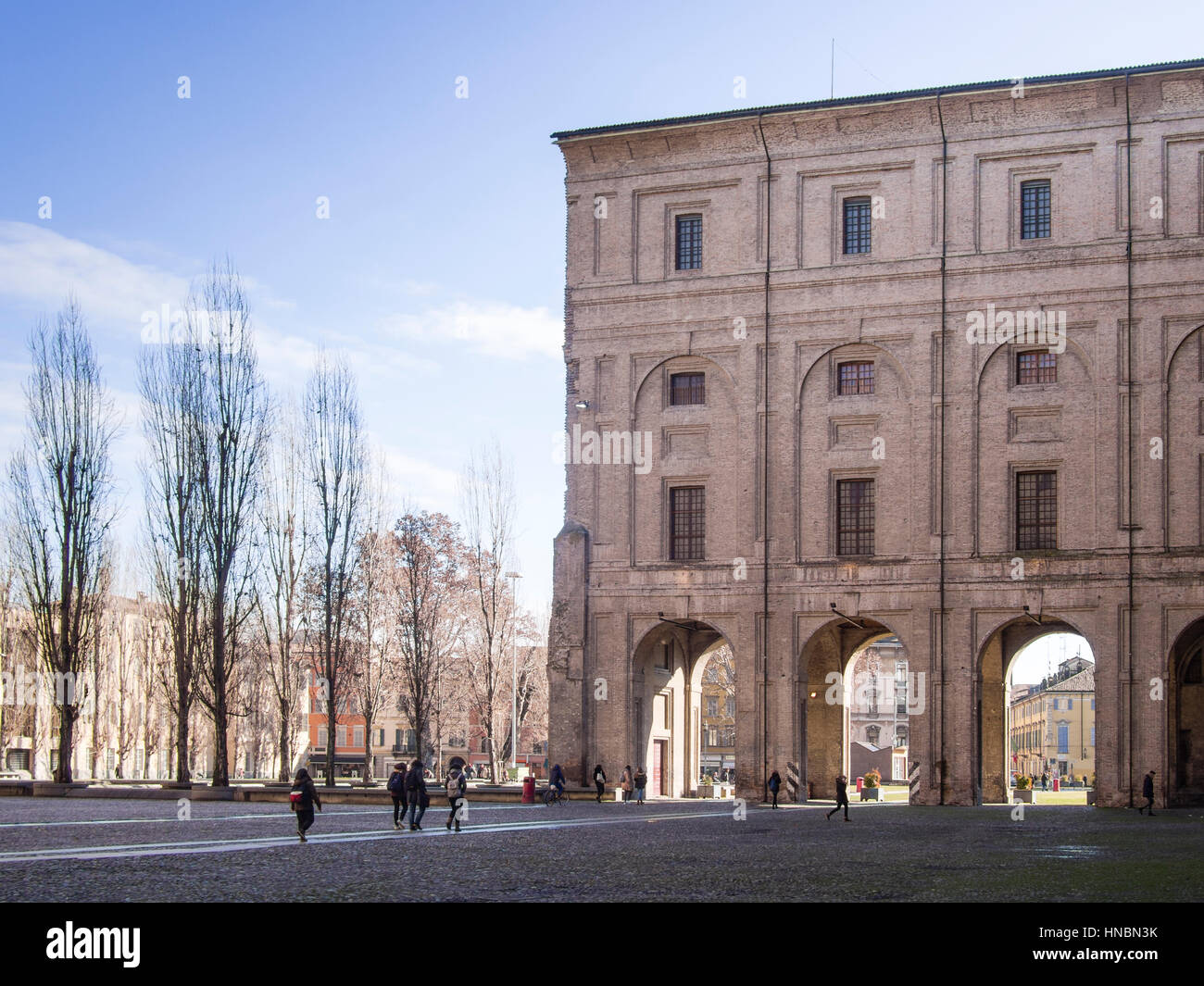 The Palazzo della Pilotta, Parma, Emilia Romagna, Italy Stock Photo - Alamy