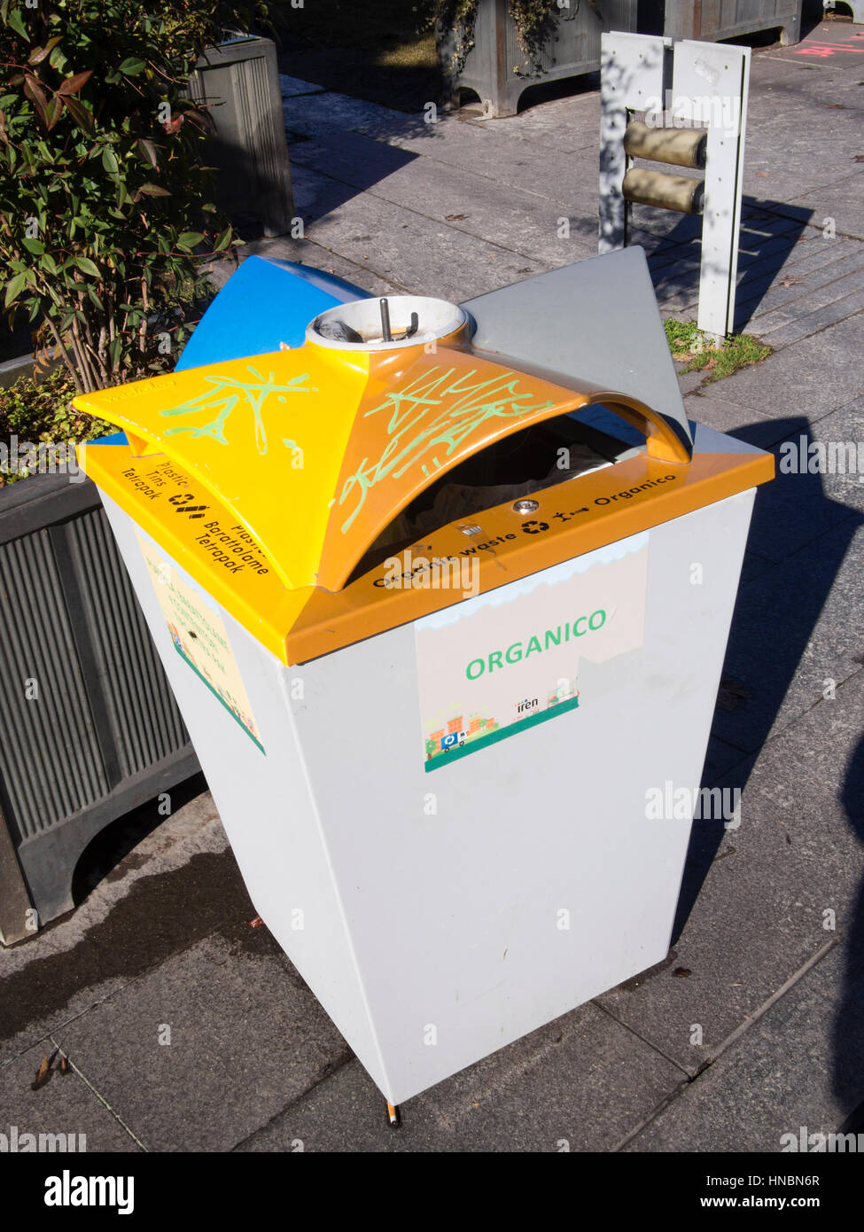 Waste Recycling Platform Stock Photo - Alamy