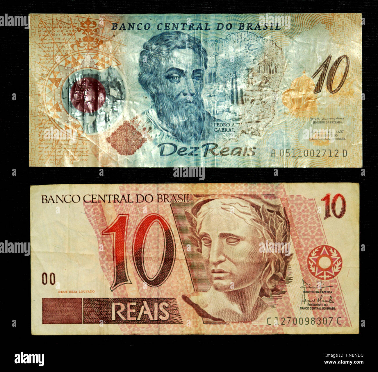 Brazil banknote hi-res stock photography and images - Alamy