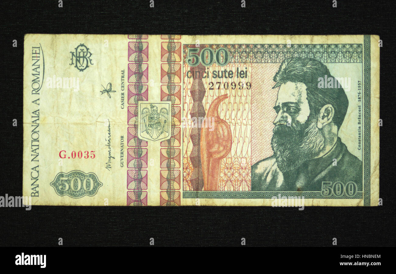 Banknote romania hi-res stock photography and images - Alamy