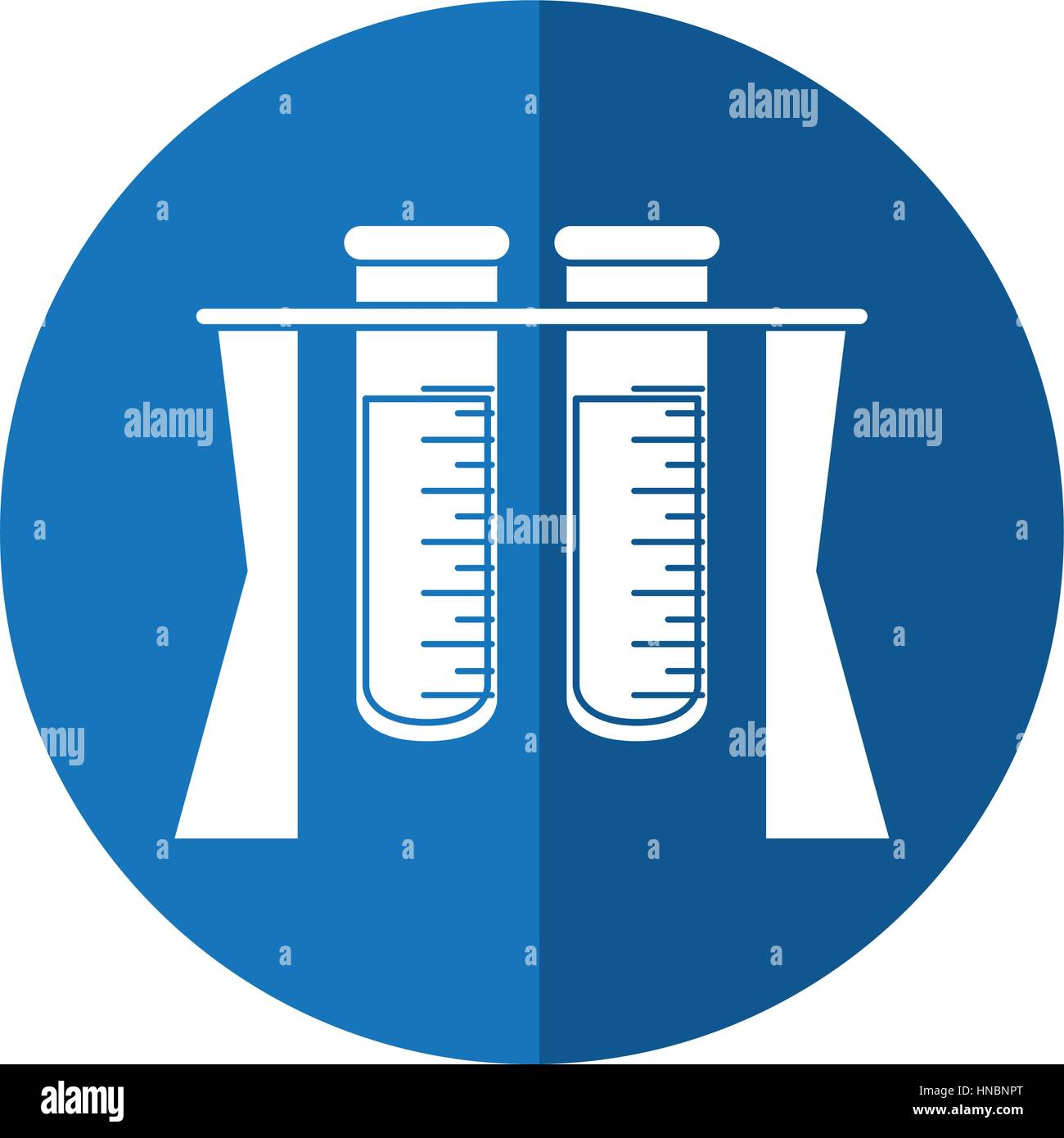 test tube rack medicine laboratory shadow Stock Vector Image & Art - Alamy