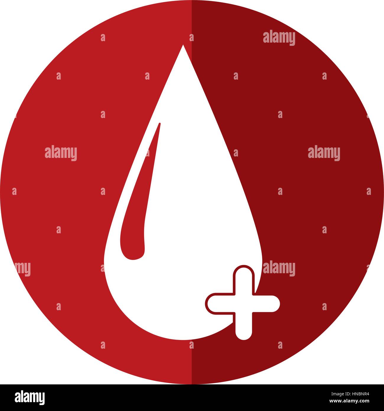 blood drop donate donor cross shadow Stock Vector Image & Art - Alamy
