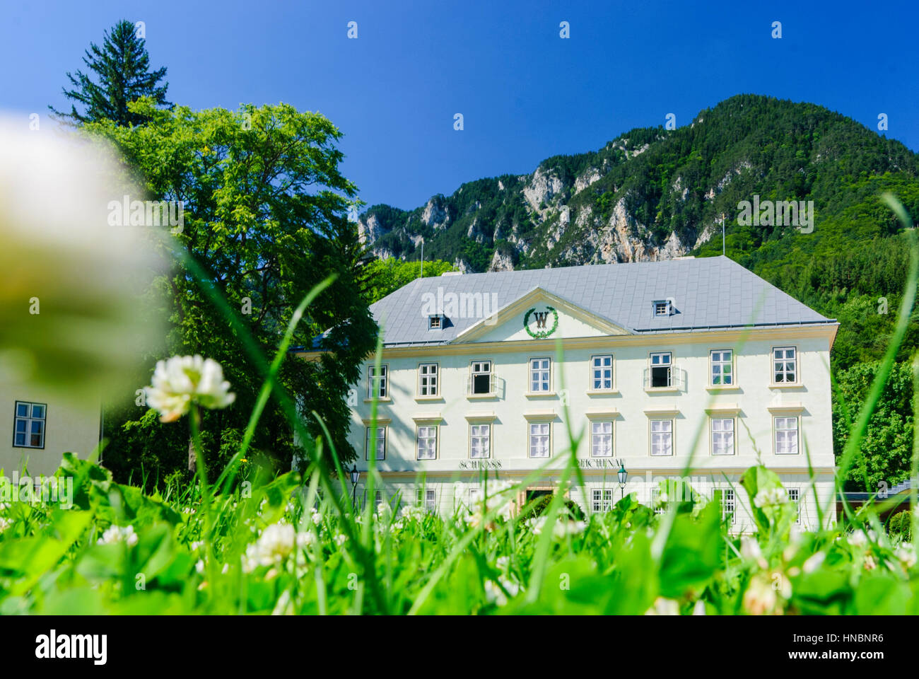 Reichenau an der Rax, Reichenau Castle, Wiener Alpen, Alps ...