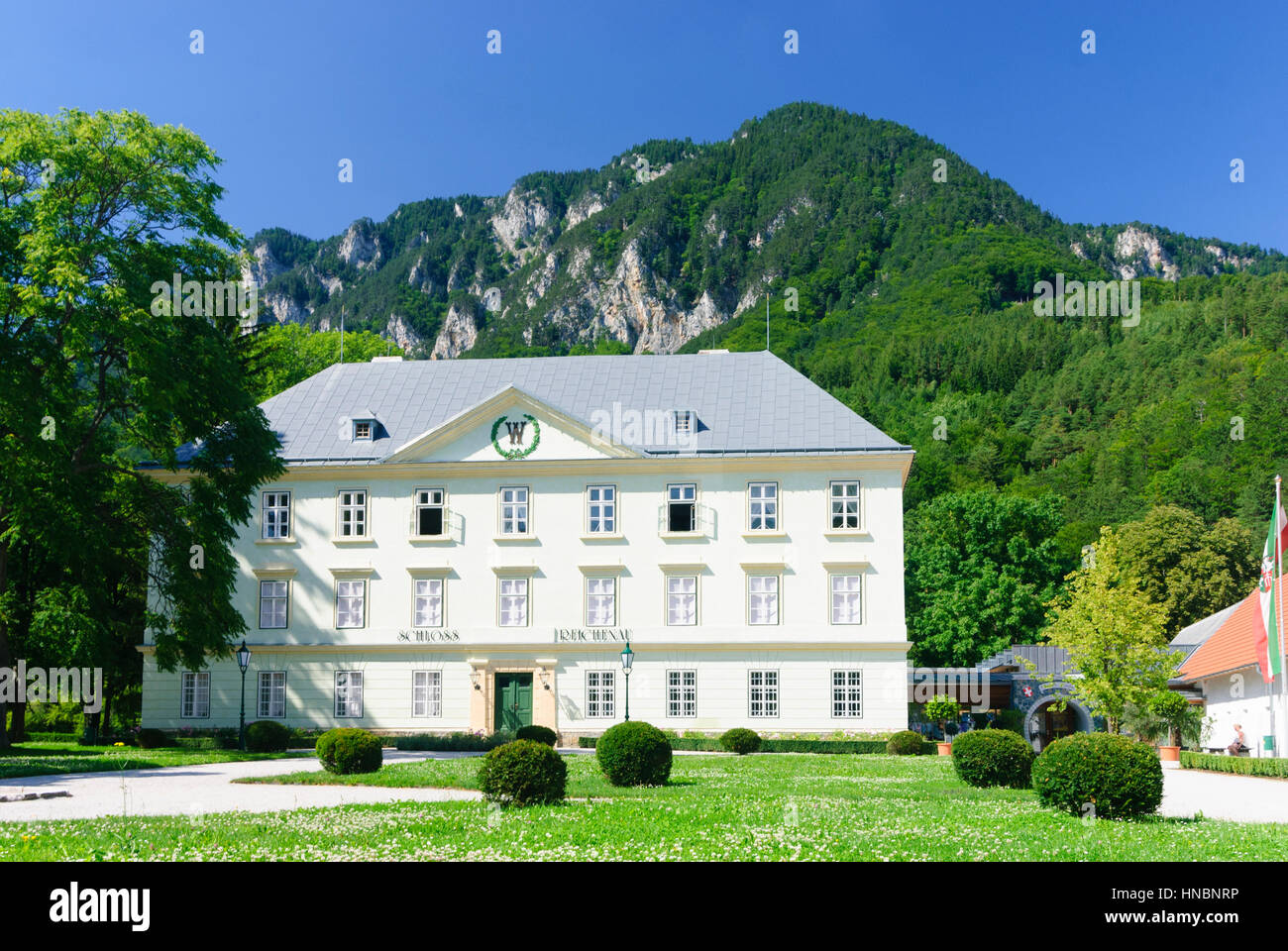 Reichenau an der Rax, Reichenau Castle, Wiener Alpen, Alps ...
