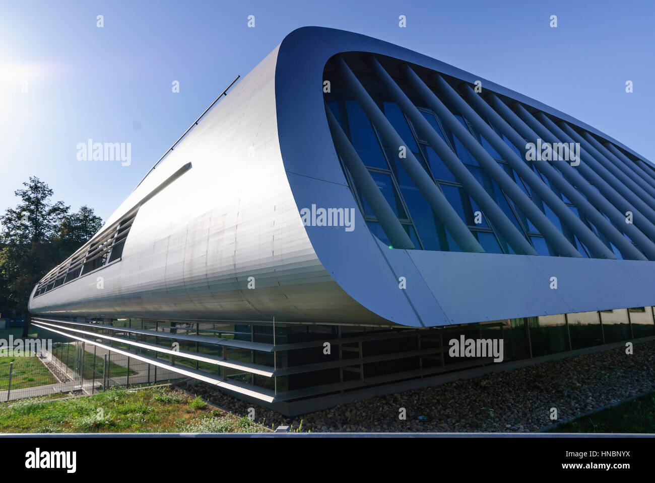 Wimpassing im Schwarzatale, Futuristic office building Company Semperit ...