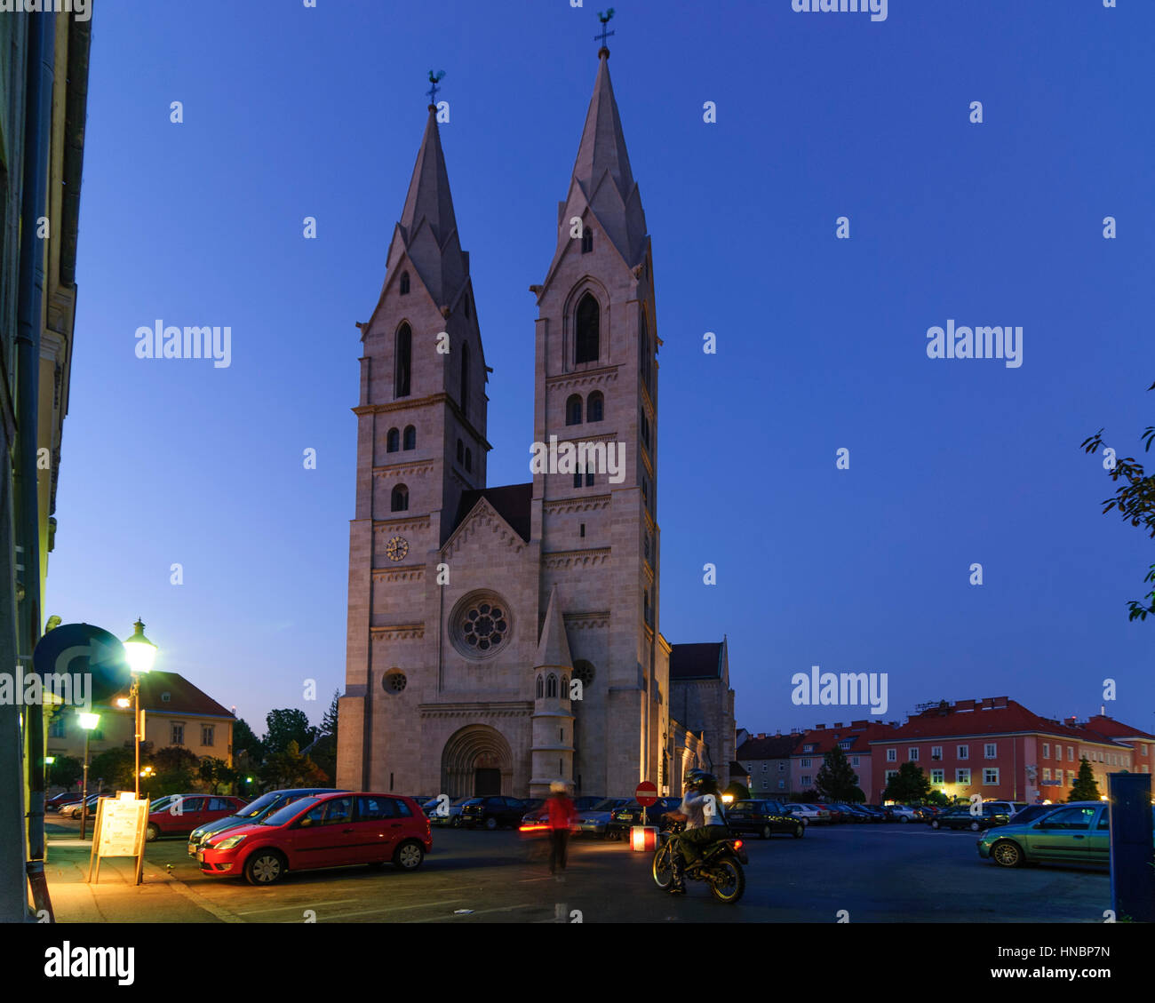 Wiener Neustadt, Dom, cathedral, Wiener Alpen, Alps, Niederösterreich ...
