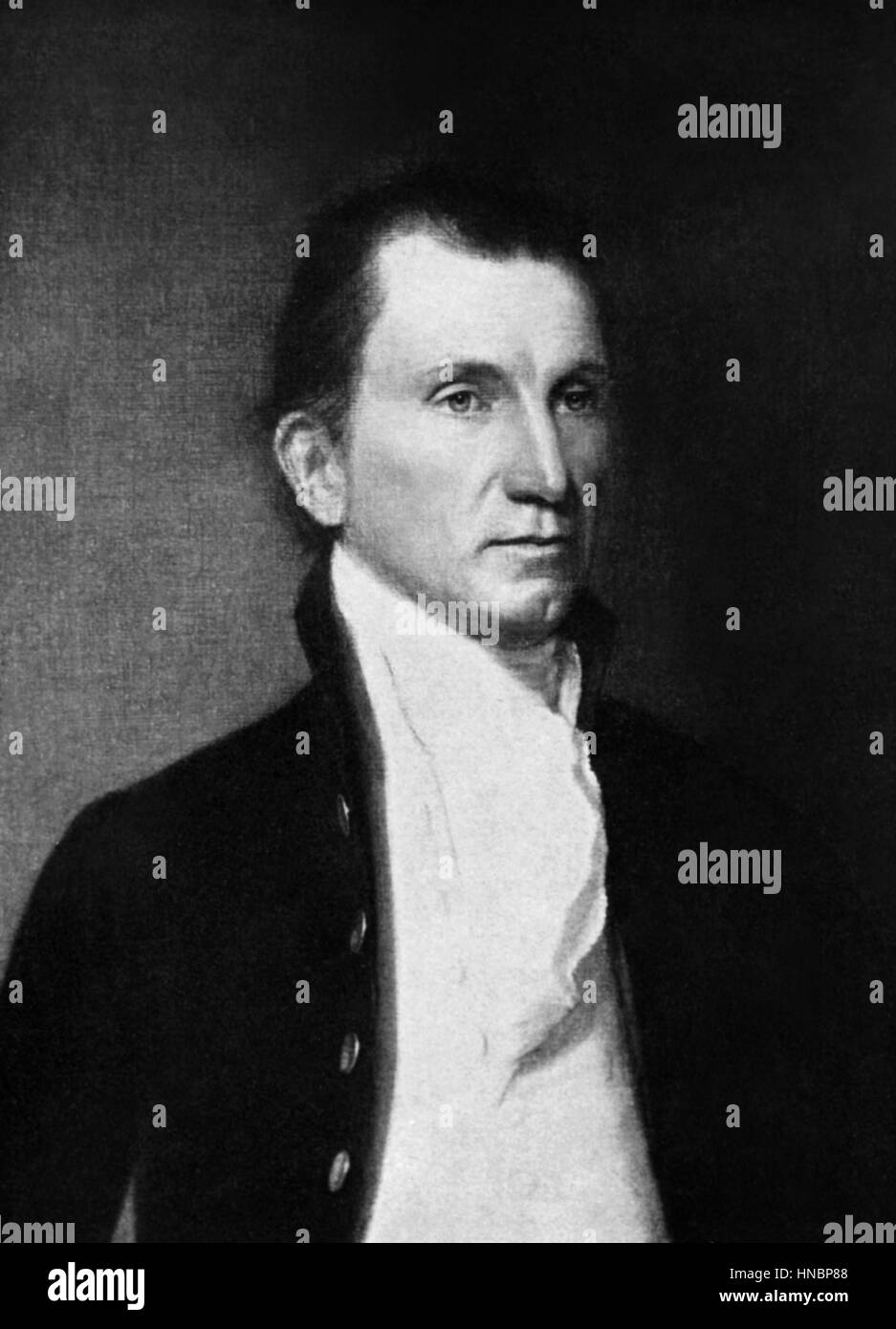 President james monroe Black and White Stock Photos & Images - Alamy