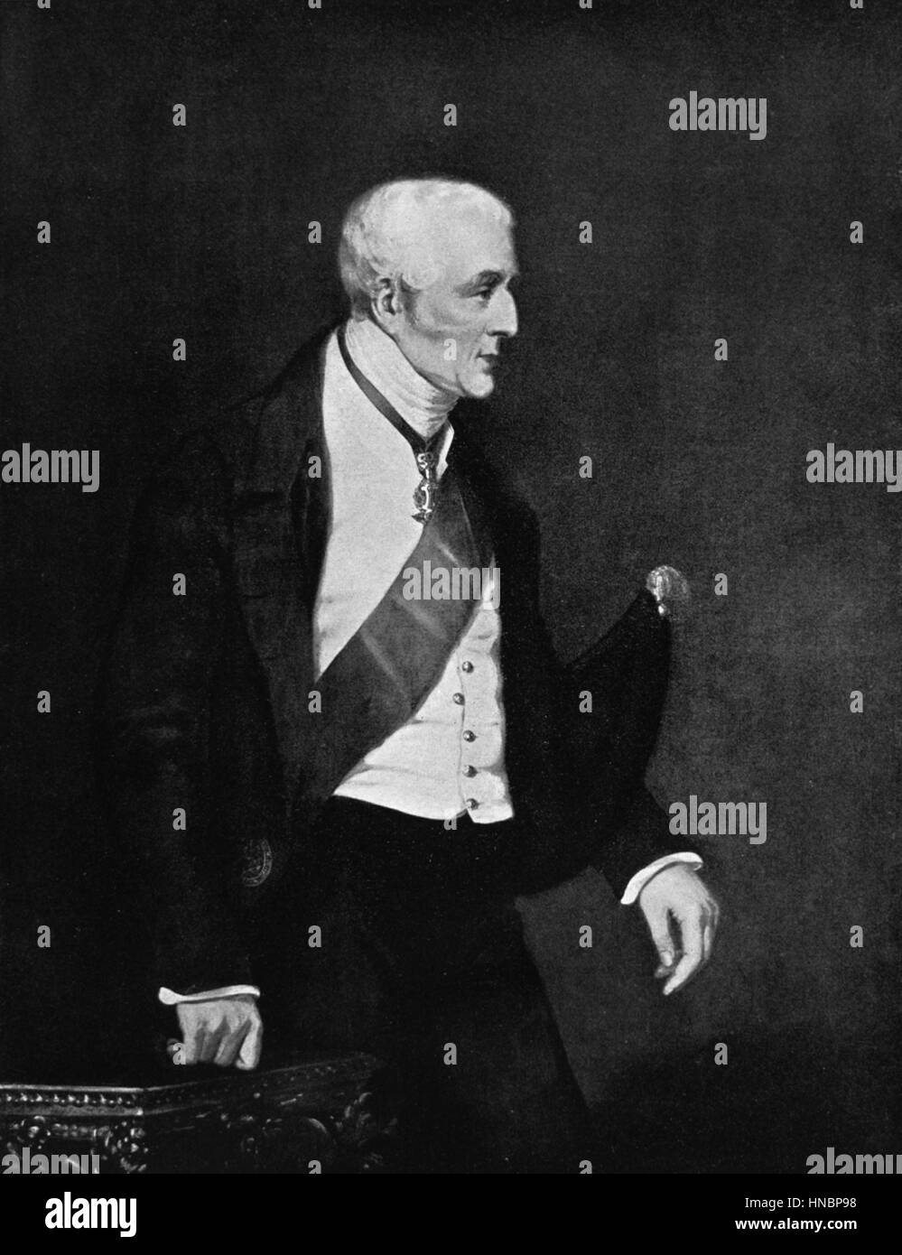 Arthur wellesley duke of wellington Black and White Stock Photos ...
