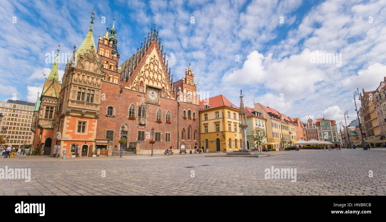 Wroclaw / historical center Stock Photo - Alamy